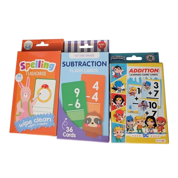 Toys | Educational Flash Cards Set For Kids | Poshmark